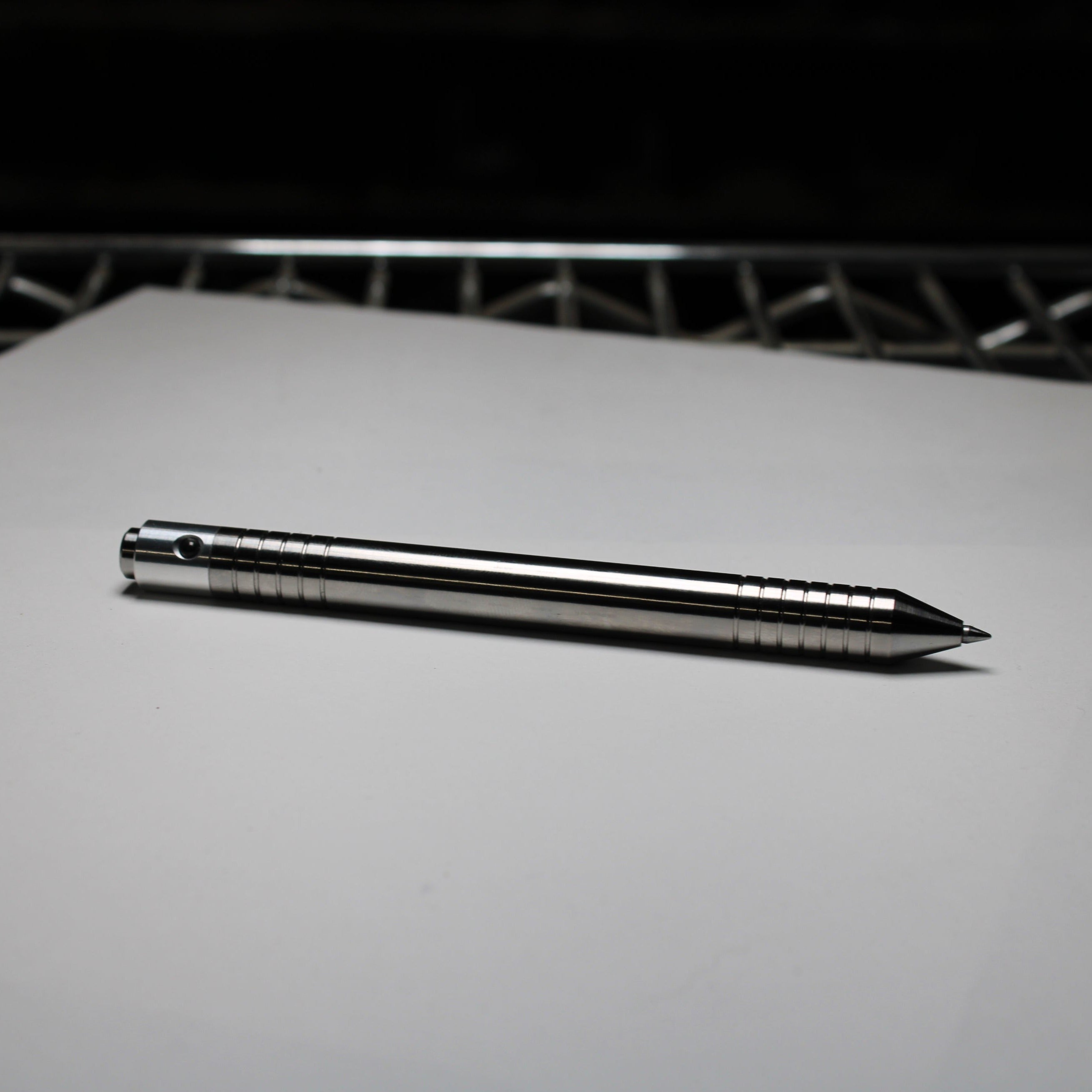 40 Clipless Click Pen - 6Al-4V Titanium - 6061 Aluminum Mechanism - Co ...