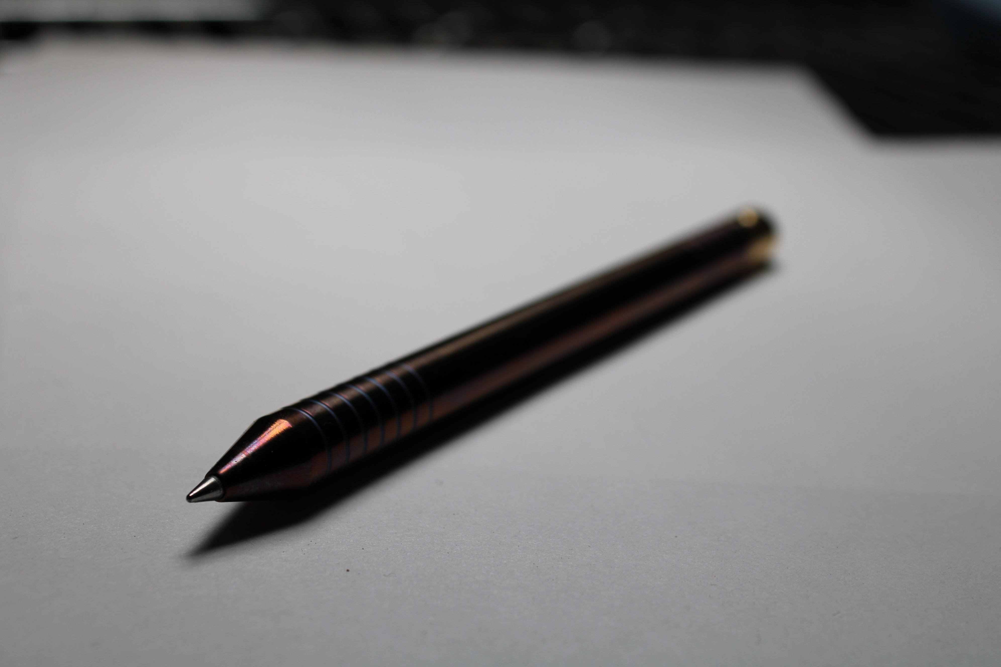 36 Clipless Click Pen x KVR Finishing - 6Al-4V Titanium - 464 Brass Me ...