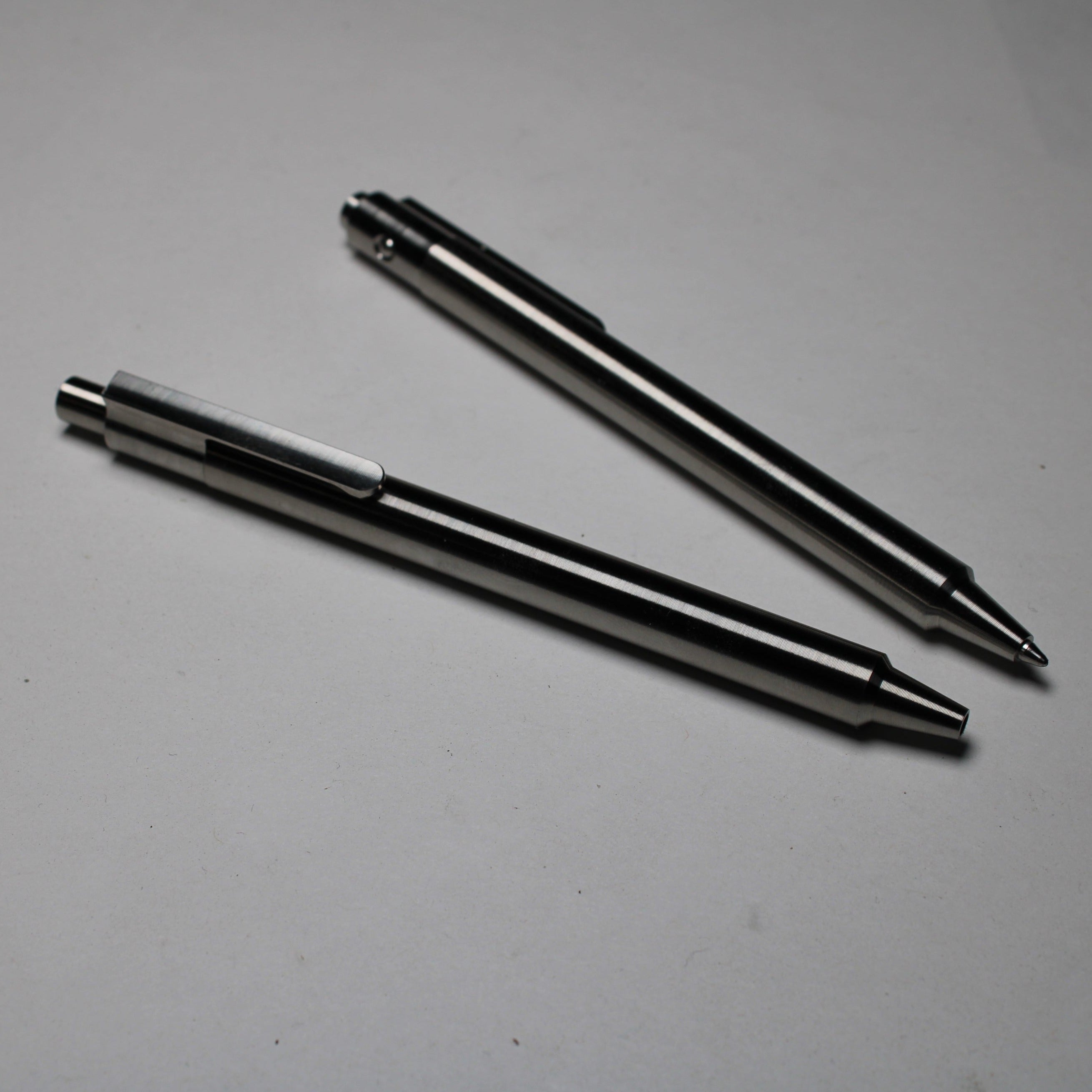 36 Click Pen - 6Al-4V Titanium - ISO G2 (Parker) Refill - Step Nose ...